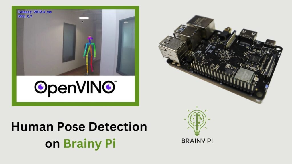 Human Pose Detection on Brainy Pi - Brainy Pi